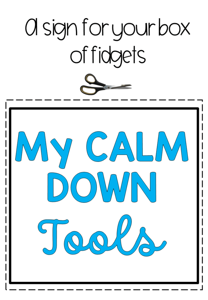 My Calm Down Corner – Autismade