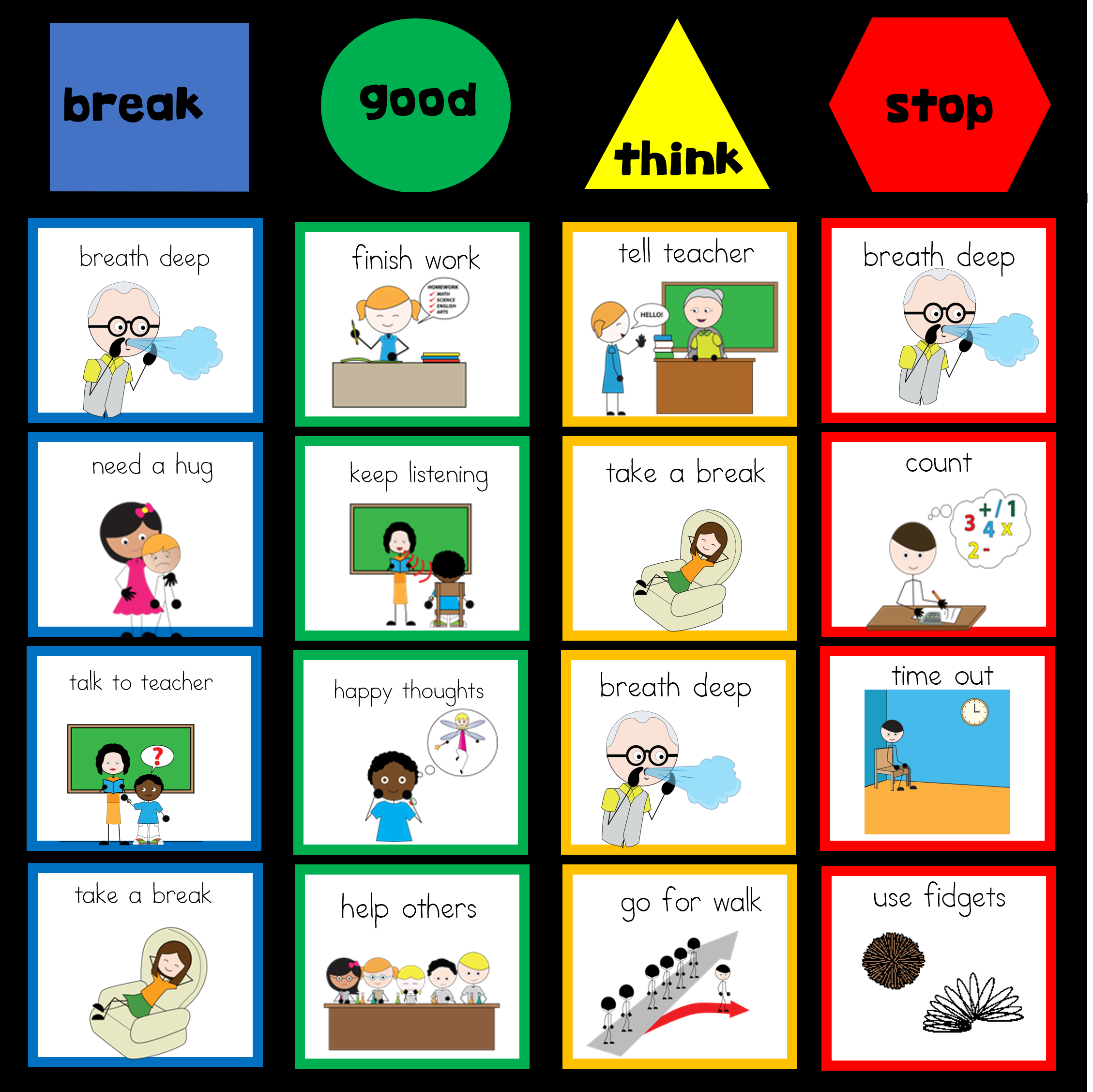 Self-Regulation strategies for Managing Behavior – Autismade