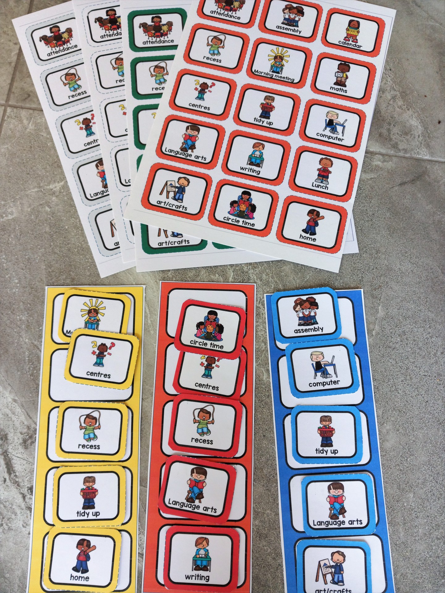 Tips for setting up Visual Schedules in Special ED – Autismade