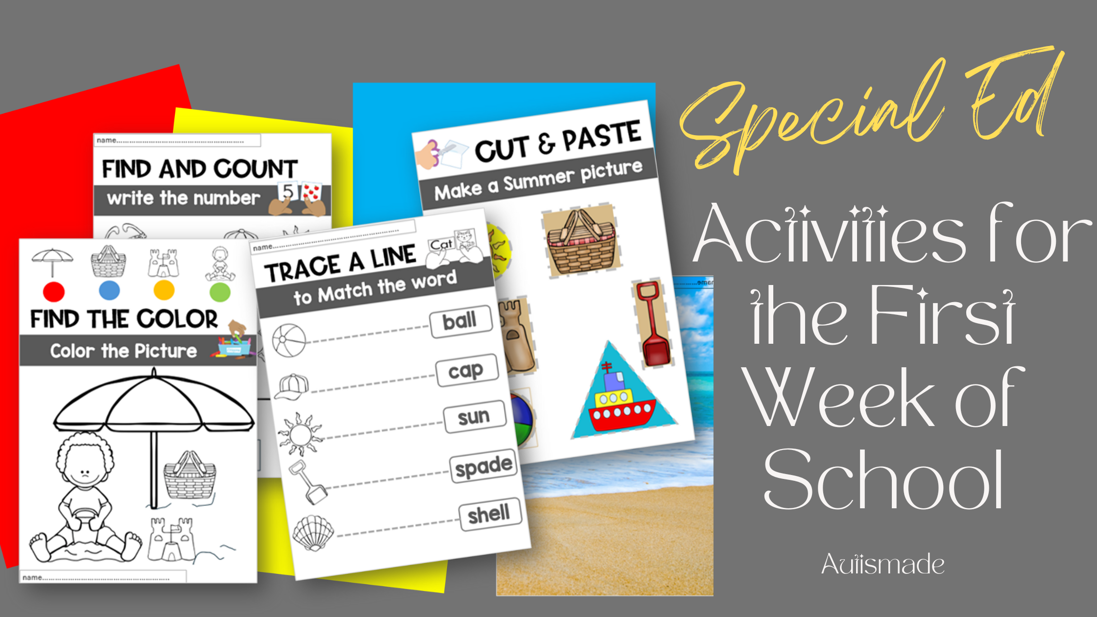 Fun Activities and Resources for Back to School – Autismade