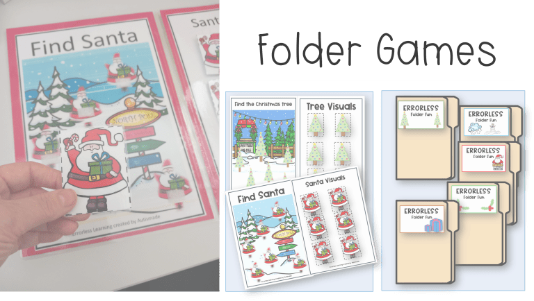 Christmas Center Activities for Special Ed – Autismade