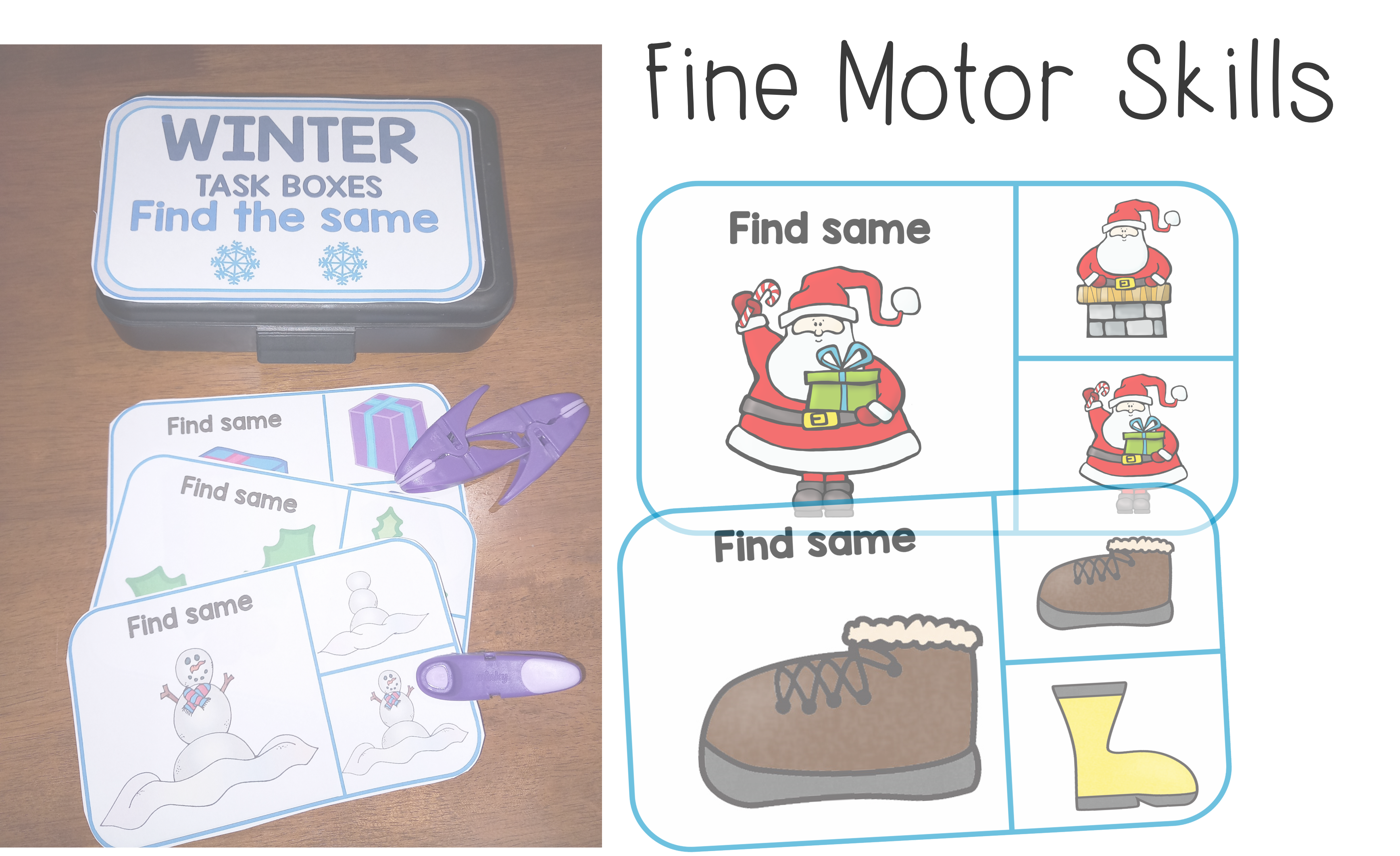 Christmas Center Activities for Special Ed – Autismade