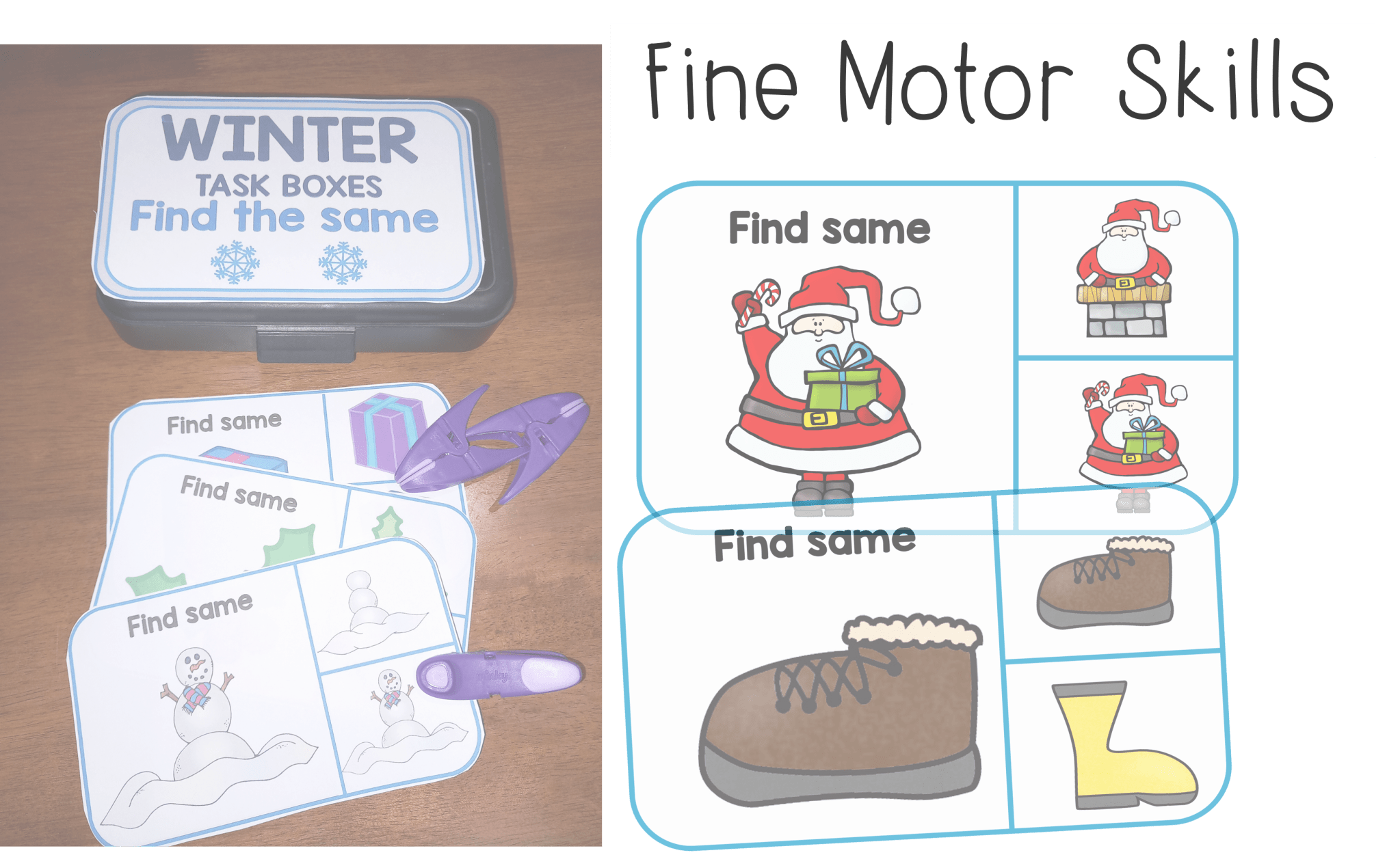 Christmas Center Activities for Special Ed – Autismade