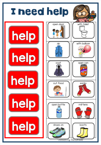 Tips on How to use Help card Visuals! – Autismade