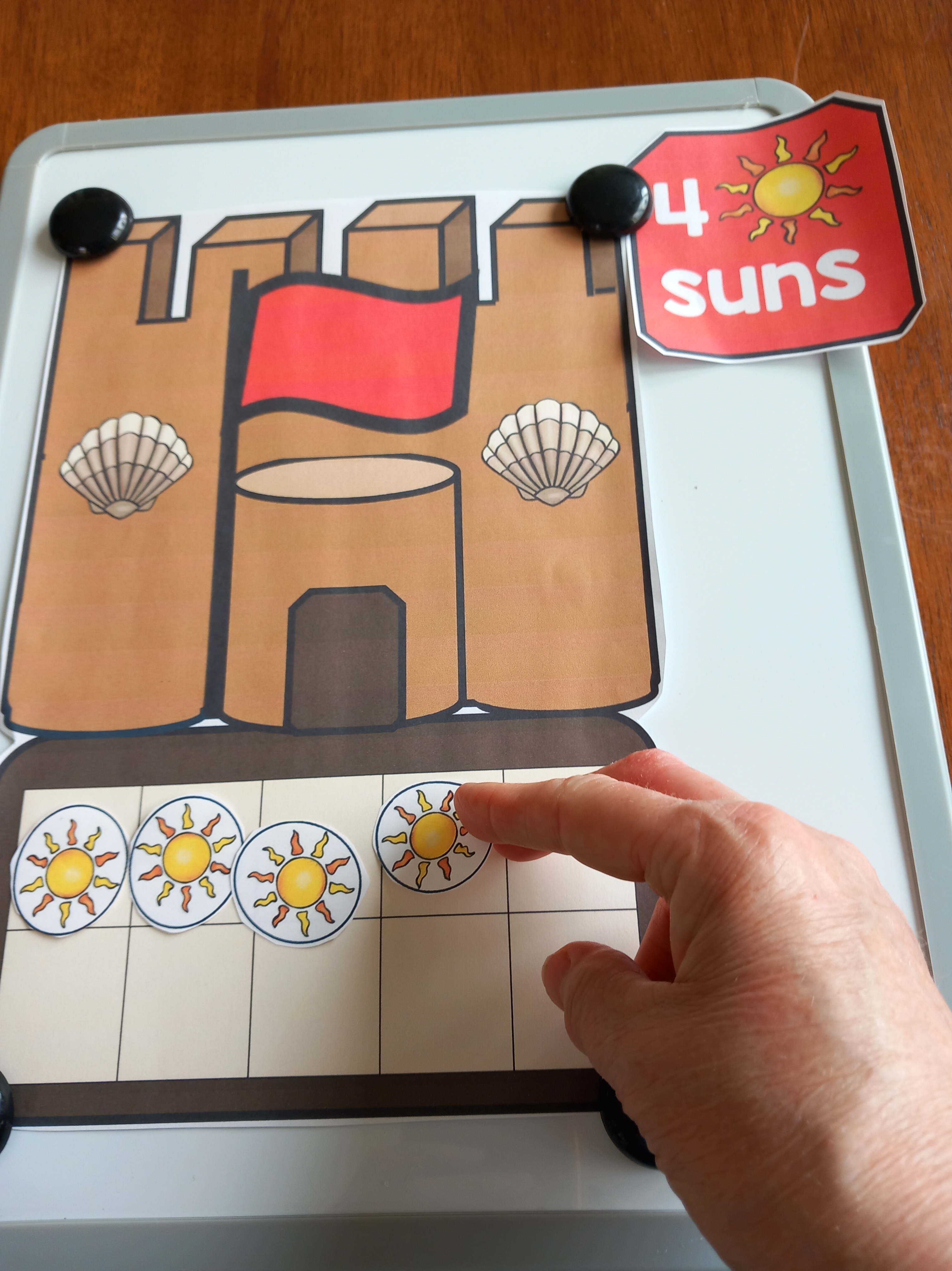 Summer Themed Number Games for Preschoolers and Special Education ...