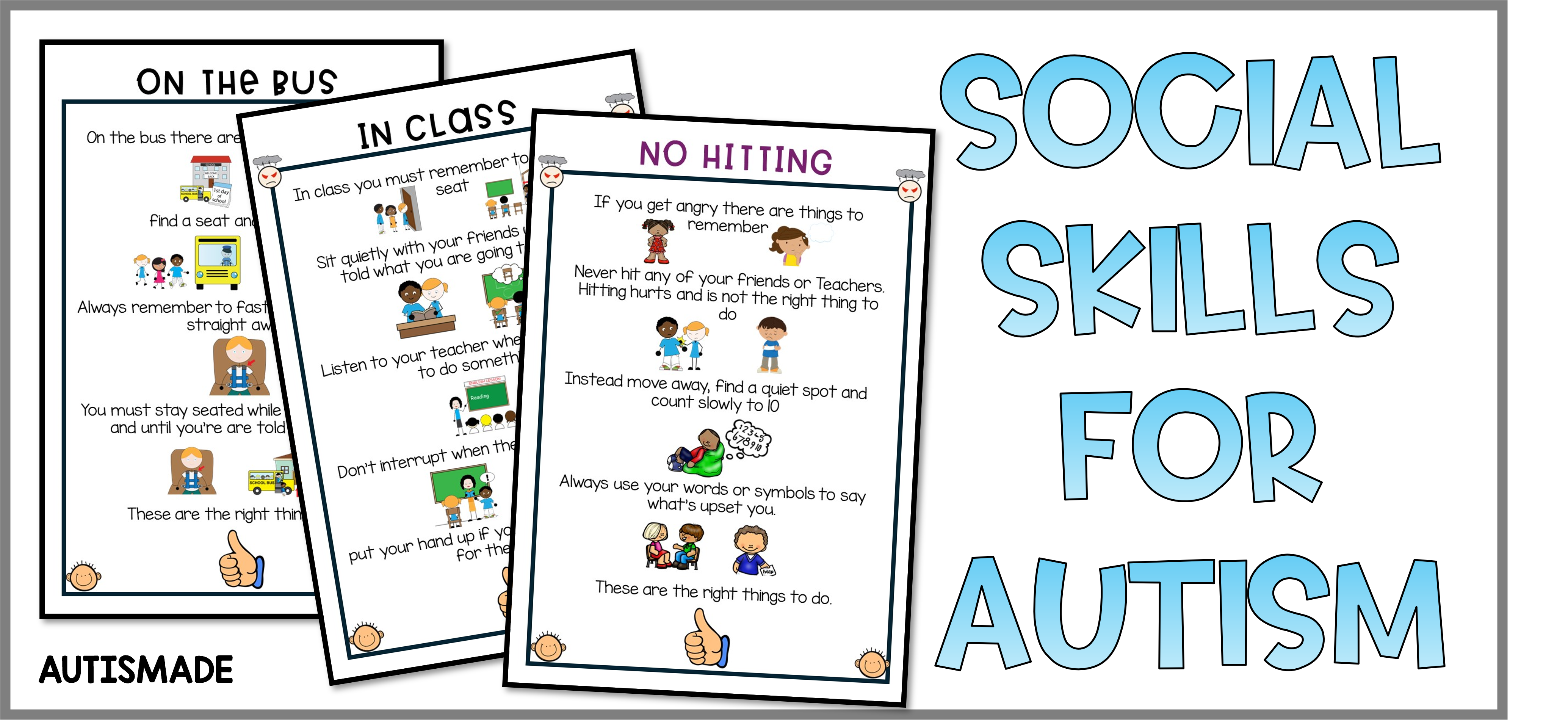 Understanding Social Skills Stories for Kids with Autism – Autismade