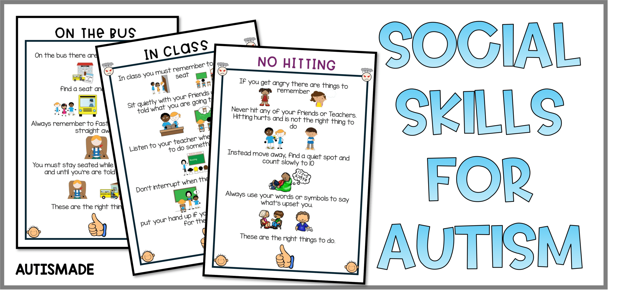 Understanding Social Skills Stories for Kids with Autism – Autismade