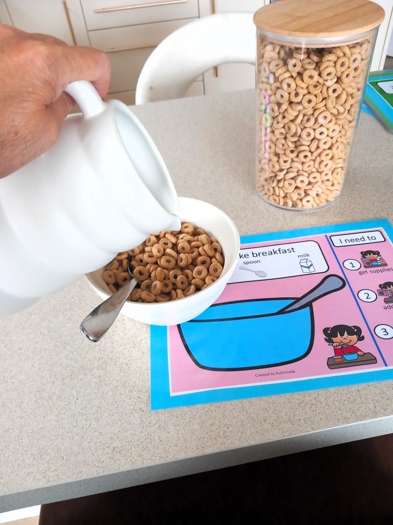 Support Hands-On Learning with Visual Recipe Mats! – Autismade