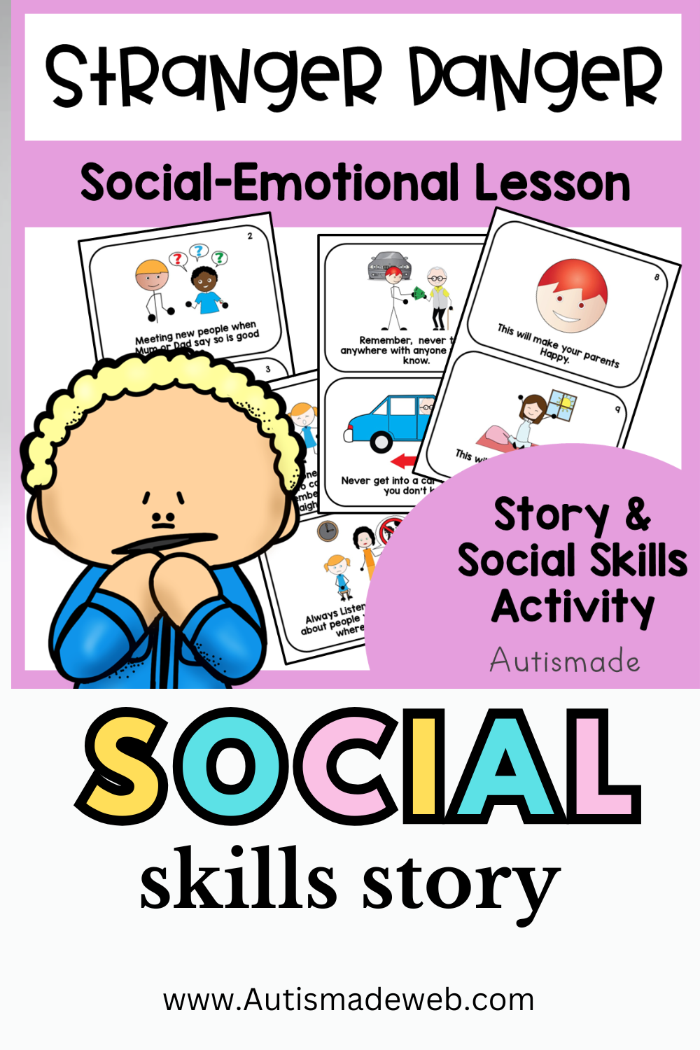 Stranger Danger Story for Kids: Safety Skills for Autism – Autismade