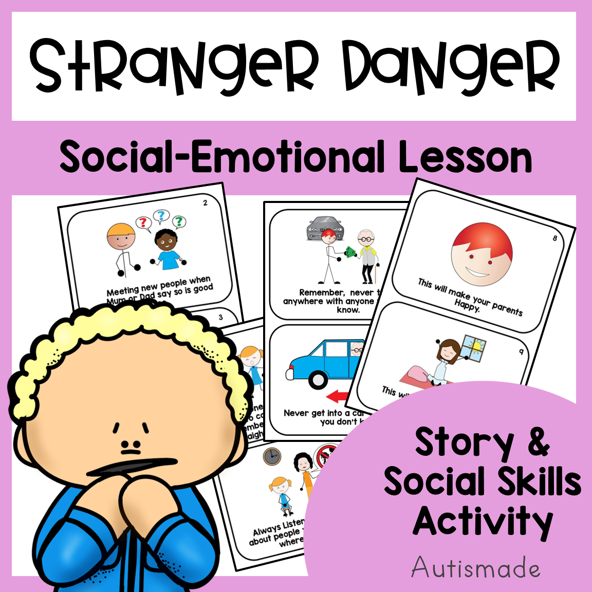 Stranger Danger Story for Kids: Safety Skills for Autism – Autismade